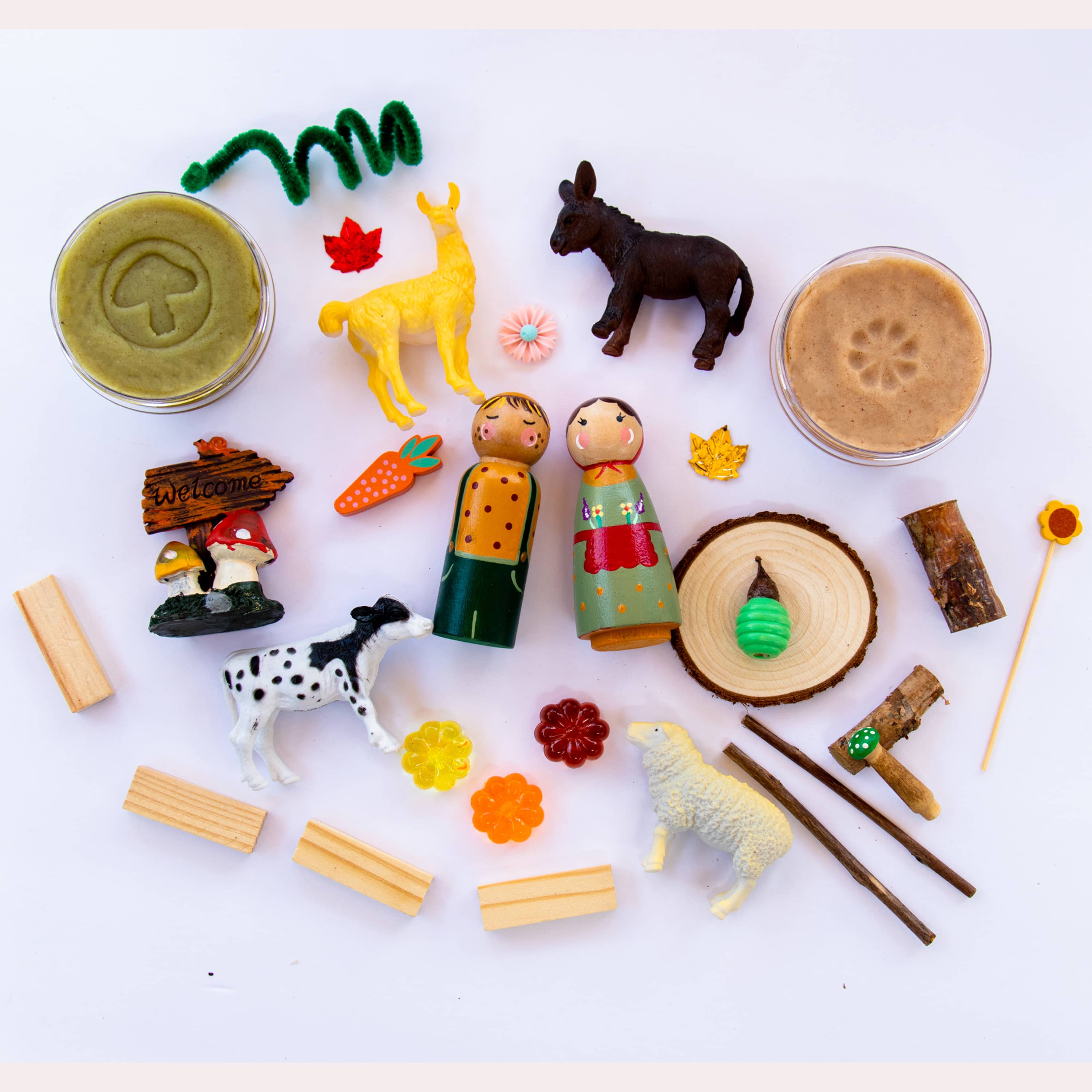 Farm Play Dough Kit – Kid To Kid Corner